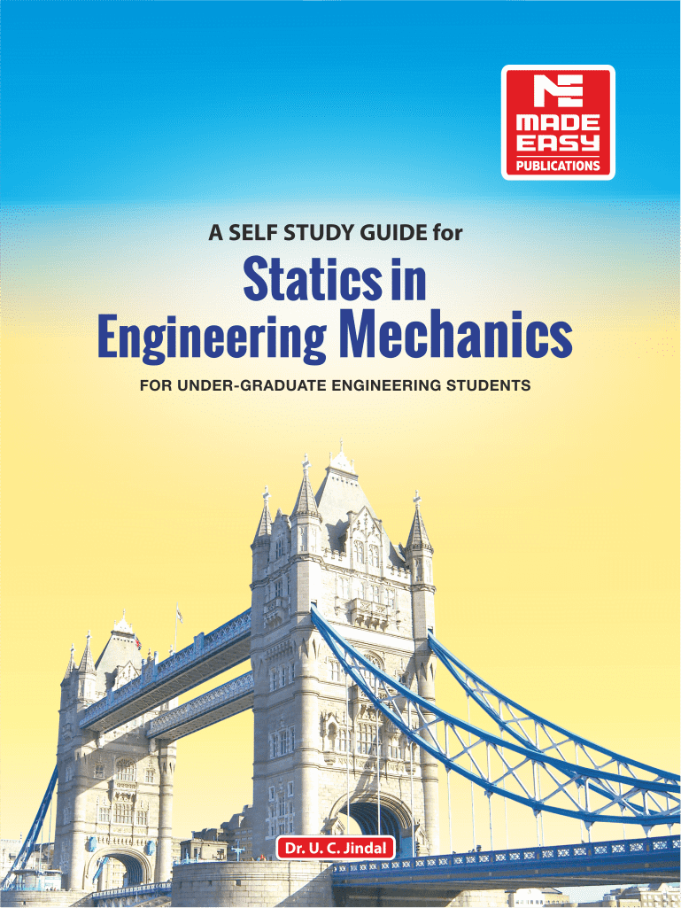 A Self-Study Guide for Statics In Engineering Mechanics